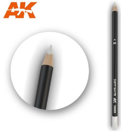 AK Interactive 10005 Weathering Pencils: Dirty White (5/Bx) – East Car ...