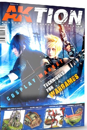AK Interactive AK2 Aktion Wargame Magazine Issue 2: Techniques for War ...