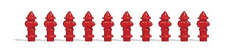 Busch 7766 HO Scale Fire Hydrants -- United States Style pkg(10) – East ...