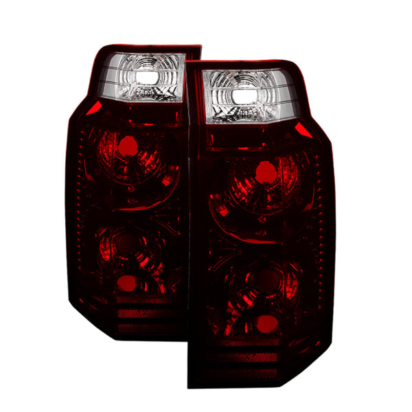 xTune Jeep Commander 06-10 OEM Style Tail Lights -Red Smoked ALT-JH-JC ...