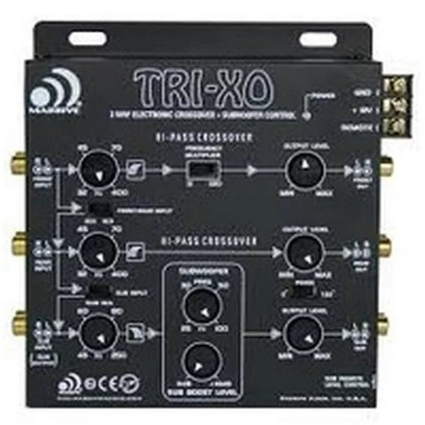 Massive Audio TRIXO 3 Way Electronic Crossover – East Car Audio