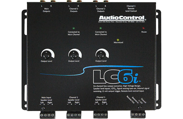 AudioControl LC6i 6-channel line output converter – East Car Audio