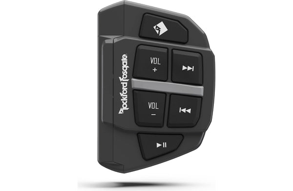 Rockford Fosgate PMX-BTUR All-weather steering wheel control with Blue ...