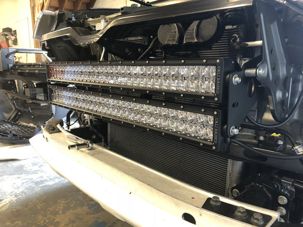 32" 4Runner Hidden Grille LED Light Bar Brackets/Combo | Toyota 4Runne ...