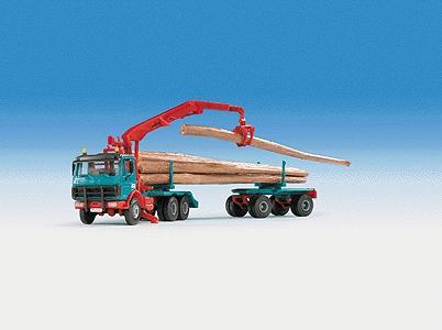 Kibri 12201 HO Scale Logging Equipment - Trucks - Mercedes Actros 3-Ax ...