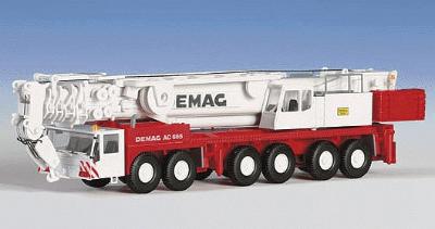 Kibri 13021 HO Scale Construction Equipment -- Demag AC 665 Telescopic ...
