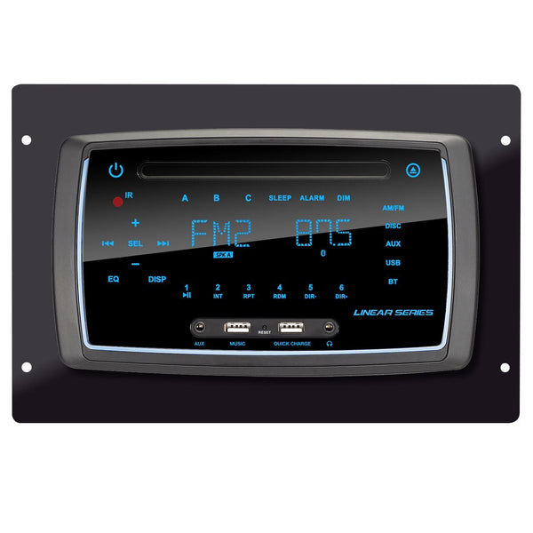 Linear Series RV6200S | AM/FM & BT/DVD Wall Mount Receiver – East Car Audio