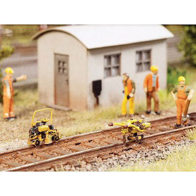 Noch 13641 HO Scale Rail Profile Grinder & Power Wrench Detail Set ...