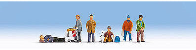 Noch 15290 HO Scale Homeless People -- pkg(6) – East Car Audio
