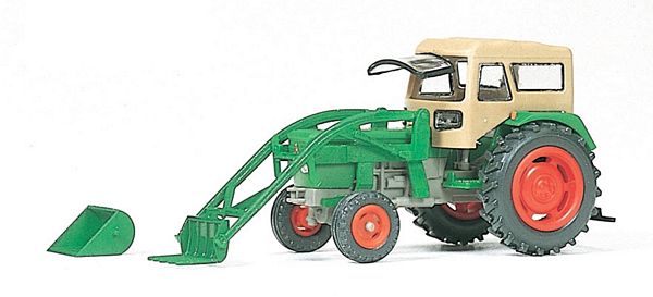 Preiser 17923 HO Scale Farm Machinery Deutz Tractor D6206 Kit -- With ...