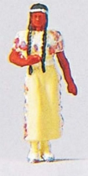 Preiser 29040 HO Scale Individual Figure - Native American -- Nscho-ts ...