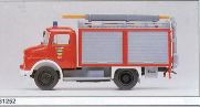 Preiser 31252 HO Scale Emergency Vehicle Mercedes -- RW1 Rescue Unit ...