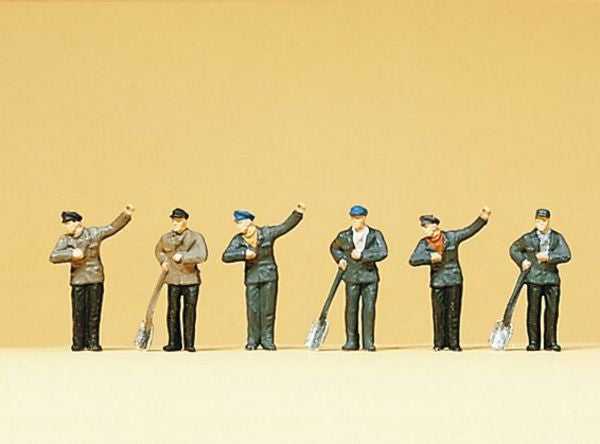 Preiser 79056 N Scale Railroad Personnel -- Engine Driver & Stoker ...