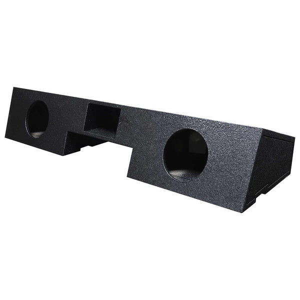 Q-Bomb Dual 8″ Ported Enclosure for GM Ext Cab 99-06 – East Car Audio