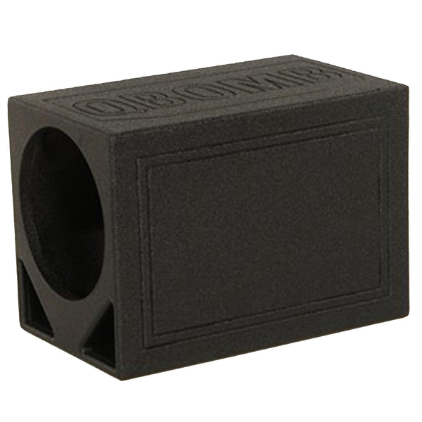 Q-Bomb Single 12″ Triangle-Ported Woofer Enclosure (SPL) – East Car Audio