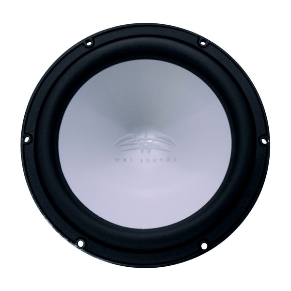 Two Wet Sounds Revo 12" Subwoofers, Grills, & RGB LED Rings - Black Su ...