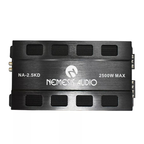 Nemesis Audio NA-2.5KD 2500 W Max Power Monoblock Car Audio Stereo Amp ...