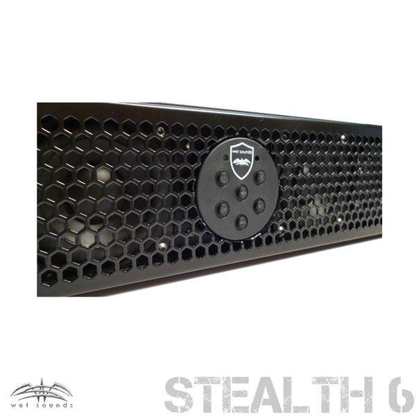 Wet Sounds Package - Black Stealth 10 Ultra HD Sound Bar w/ Remote and ...