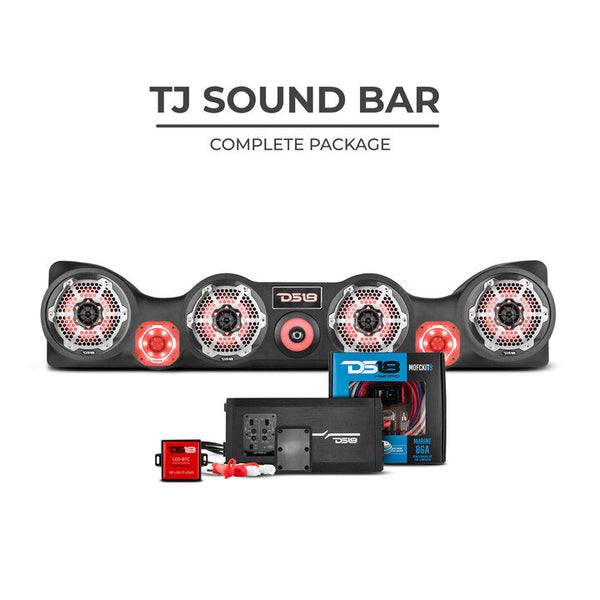 DS18 Jeep TJ Sound Bar Loaded Package – East Car Audio