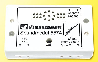 Viessmann 5574 All Scale Sound Module -- Hunter (German Speech in Soun ...