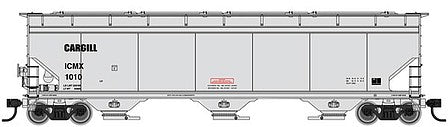 Walthers Mainline 910-7669 HO Scale 60' NSC 5150 3-Bay Covered Hopper ...