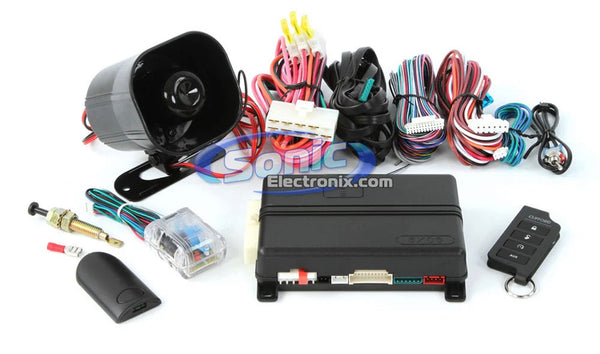 Clifford 5606X LED 1-Way Security + Remote Start System Car Alarm ...