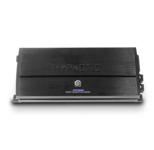 Hypnotic HYP3600D - 3600 Watt Mono Block Bass Amplifier - with 0 Guage ...